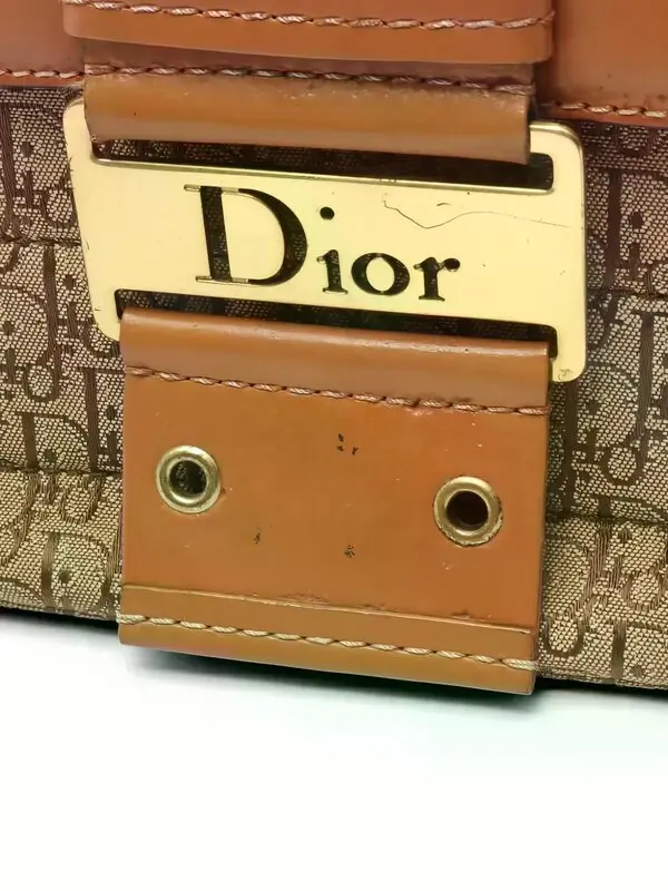 Dior Trotter Canvas Shoulder Bag