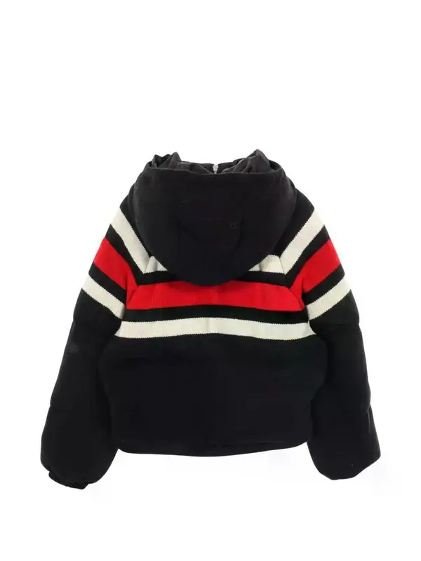 Prada Logo Zip Hooded Jacket