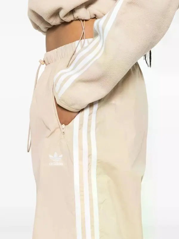 Adidas 3-stripes Wide Leg Track Trousers