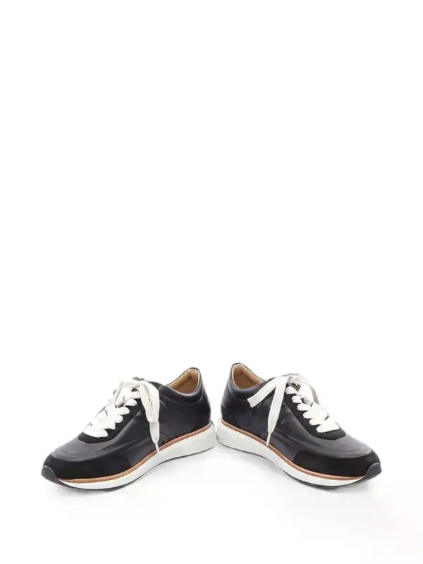 Hermès Leather Sneakers - Black