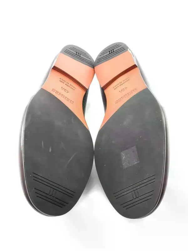 Hermès Coridian Leather Loafers
