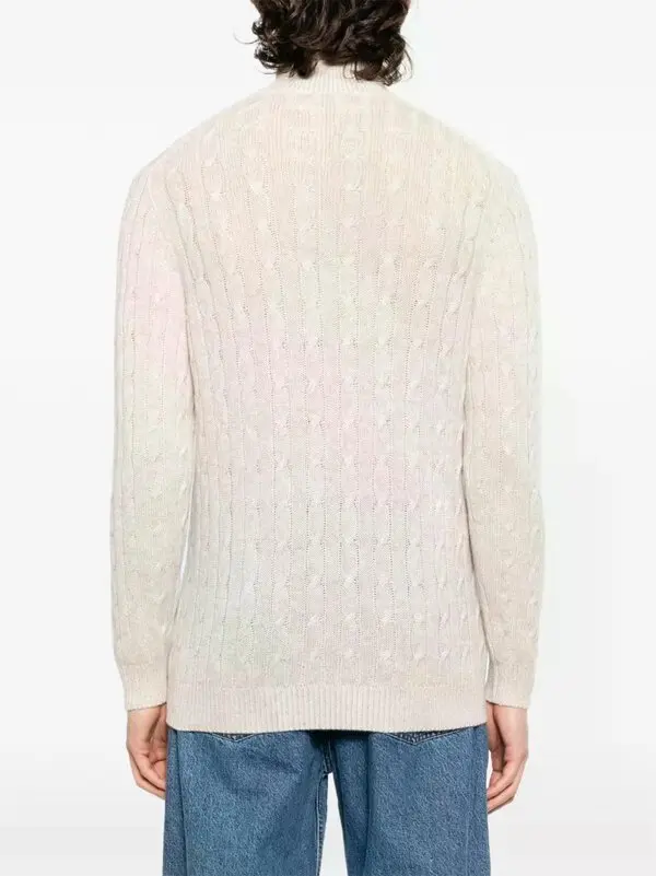 N.peal Albermarle Half Zip Sweater