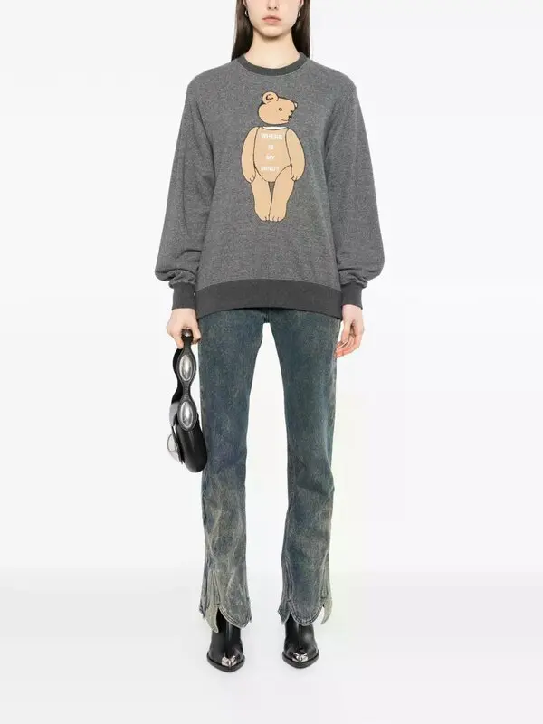 Undercover Bear Print Sweatshirt