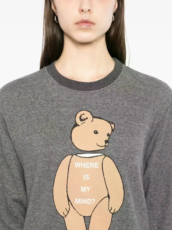 Undercover Bear Print Sweatshirt