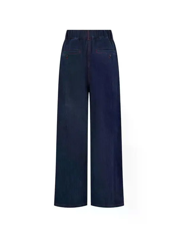 STUDIO TOMBOY Elasticated-waist Wide Leg Jeans