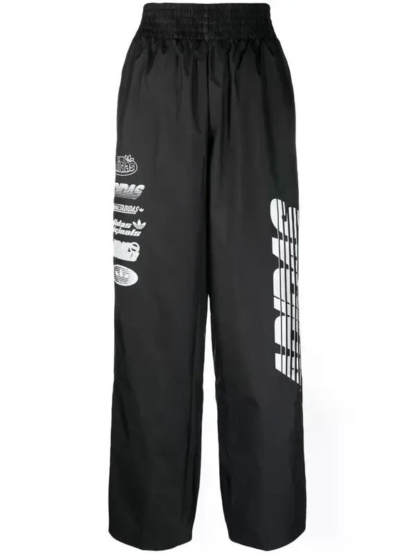 Adidas Logo Print Track Pants