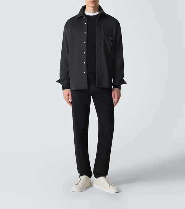 Zegna Straight Jeans - Black