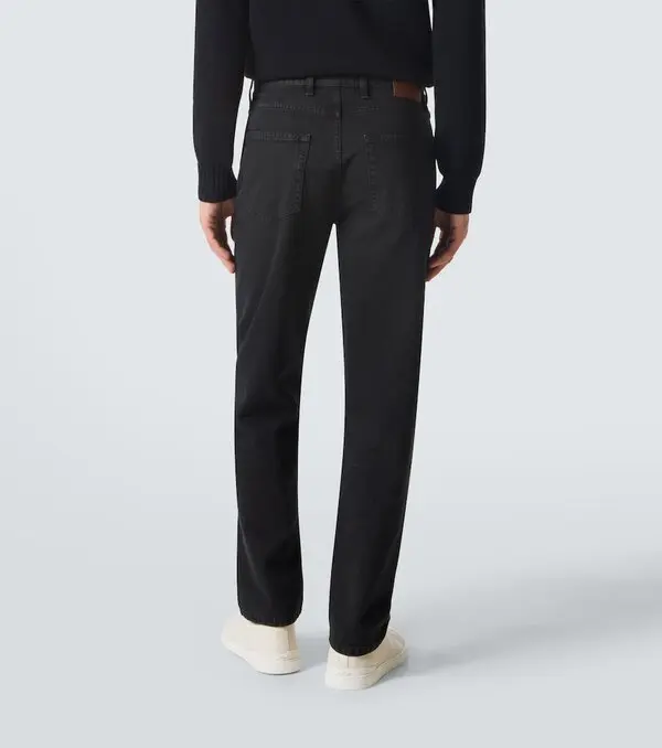 Zegna Straight Jeans - Black