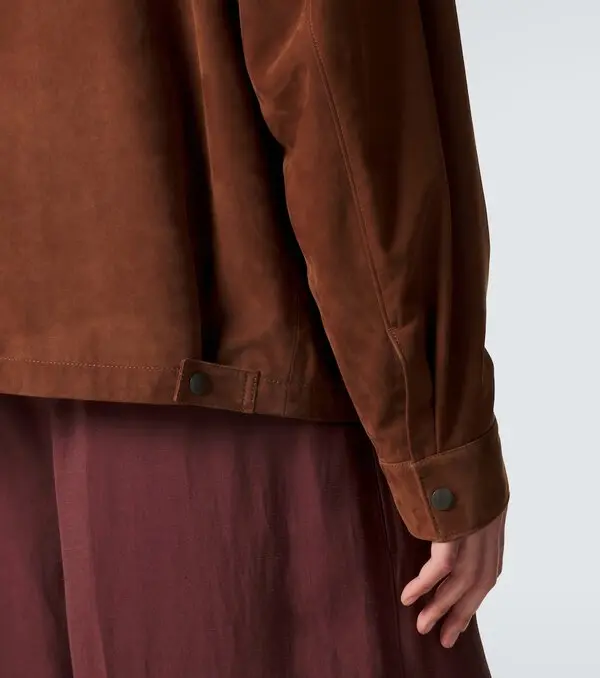 LEMAIRE Suede Field Jacket