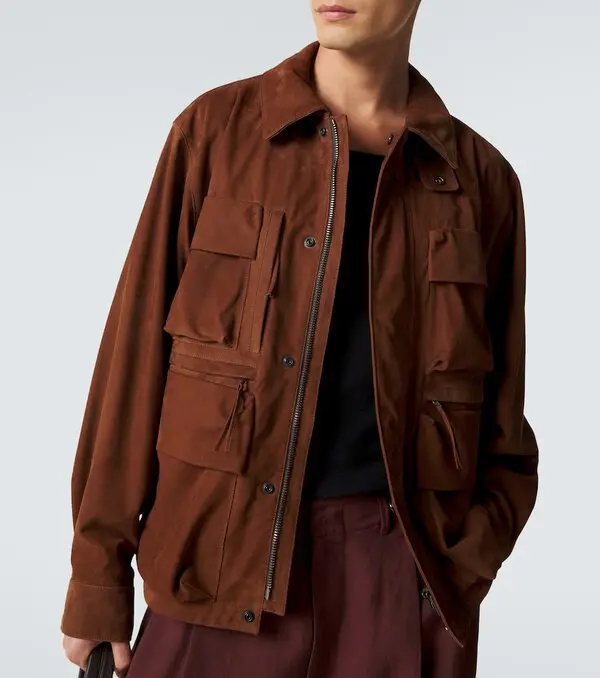LEMAIRE Suede Field Jacket