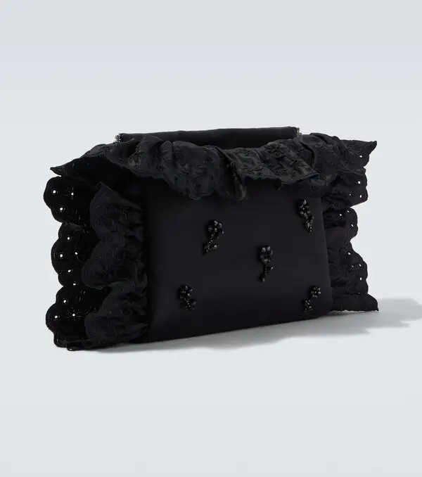 Simone Rocha Pillowcase Embellished Clutch