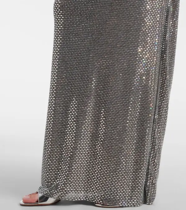 SELF-PORTRAIT Embellished One-shoulder Gown