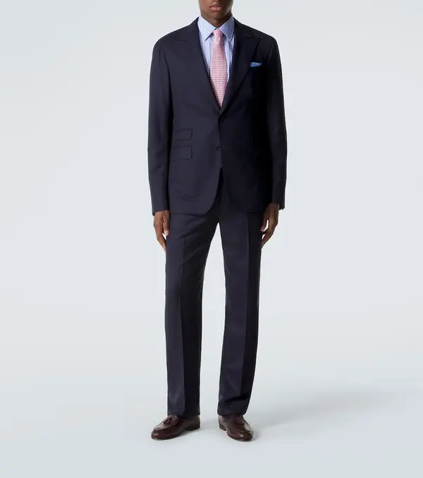 Dunhill Wool Slim Fit Trousers