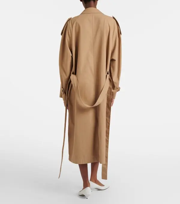 THE ROW Dester Cotton And Cashmere Trench Coat