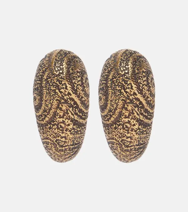 Etro Arnica Small Earrings - Brown