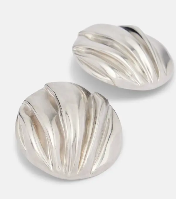 Chloé Clip-on Earrings - Silver