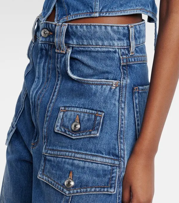 Sportmax Violino Barrel-leg Jeans