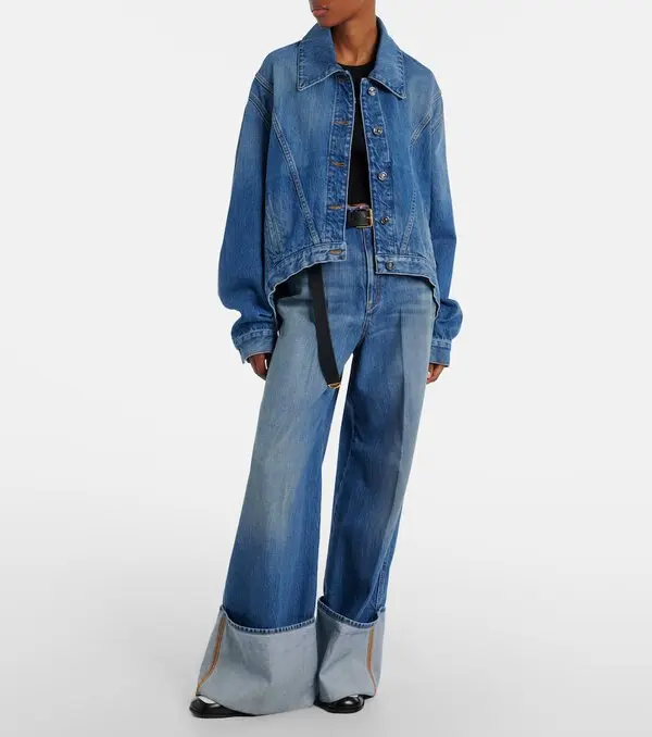 Givenchy Mid-rise Wide-leg Jeans