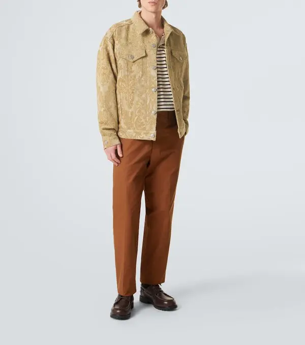 Junya Watanabe X Levi's Damask Jacquard Jacket - Beige