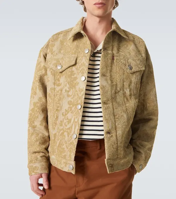 Junya Watanabe X Levi's Damask Jacquard Jacket - Beige