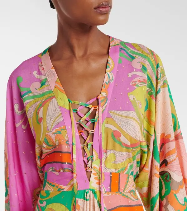 Melissa Odabash Natalie Printed Beach Dress