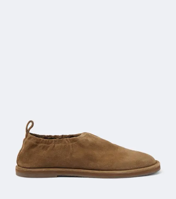 Studio Nicholson Suede Slip-on Shoes