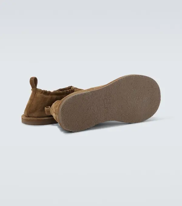 Studio Nicholson Suede Slip-on Shoes