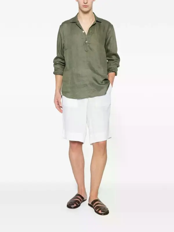 Tagliatore Dustin Half-button Shirt