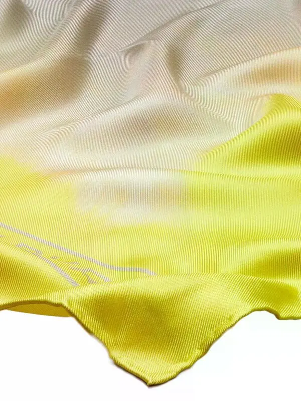Tory Burch Tie-dye Silk Square Scarf