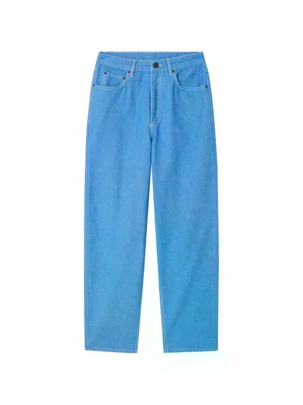 American Vintage Pusway Balloon Denim Jeans - Blue
