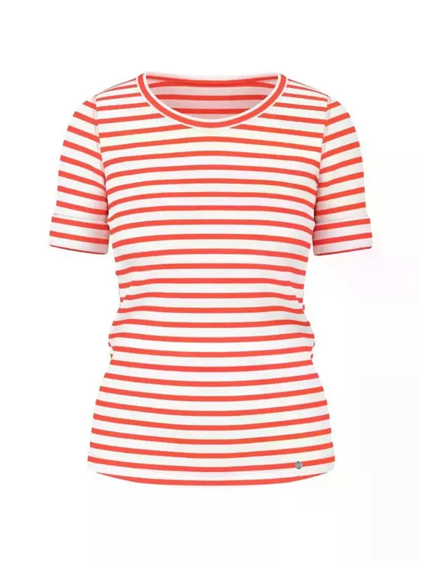 MARCCAIN Striped T-shirt With Round Neckline