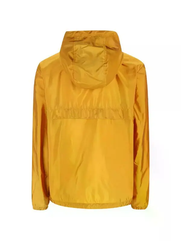 Moncler Zip-up Hooded Jacket - Yellow