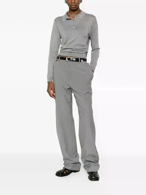 JIL SANDER Cut-out Tailored Trousers