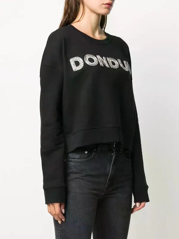 DONDUP Branded Long Sleeve Top
