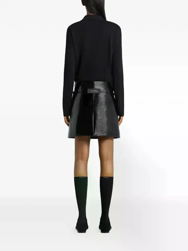 COURREGES Polo Collar Cardigan