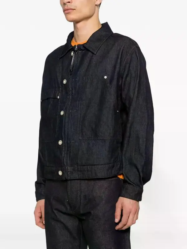 C.P. COMPANY Denim Point Collar Jacket
