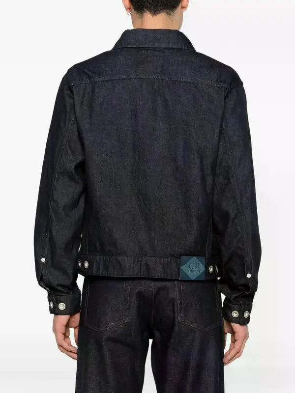 C.P. COMPANY Denim Point Collar Jacket