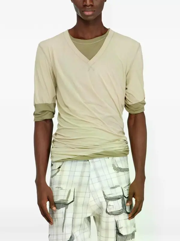 DIESEL® Twisted Double-layer Top