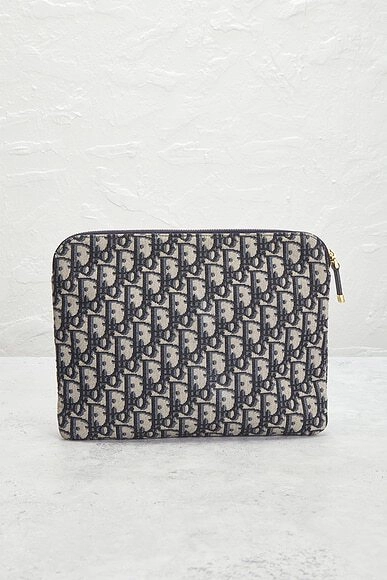 Dior Diorissimo Clutch In Canvas