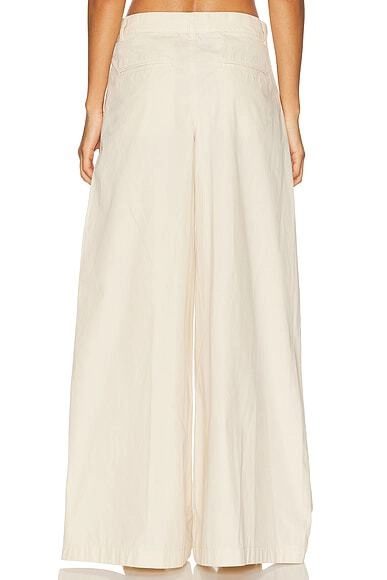 Polo Ralph Lauren Poplin Wide Leg Trousers