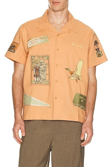SAMUEL ZELIG Trail Camp Shirt - Sunset