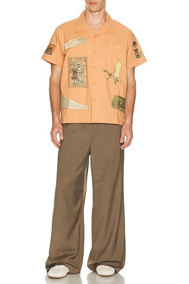 SAMUEL ZELIG Trail Camp Shirt - Sunset