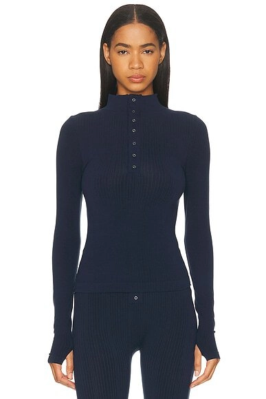 Cordova Vail Long Sleeve Top - Indigo