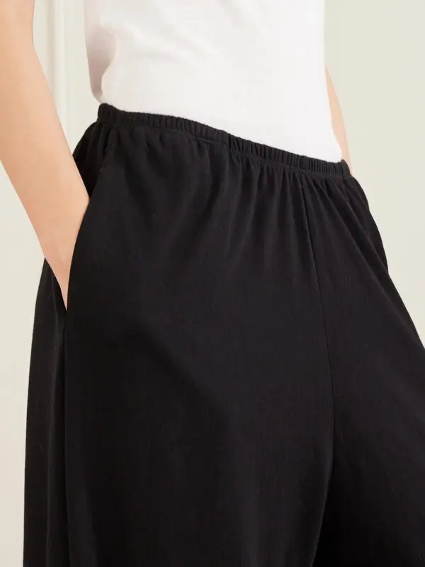 THE ROW Fiamma Cotton, Cashmere And Silk-blend Balloon Pants