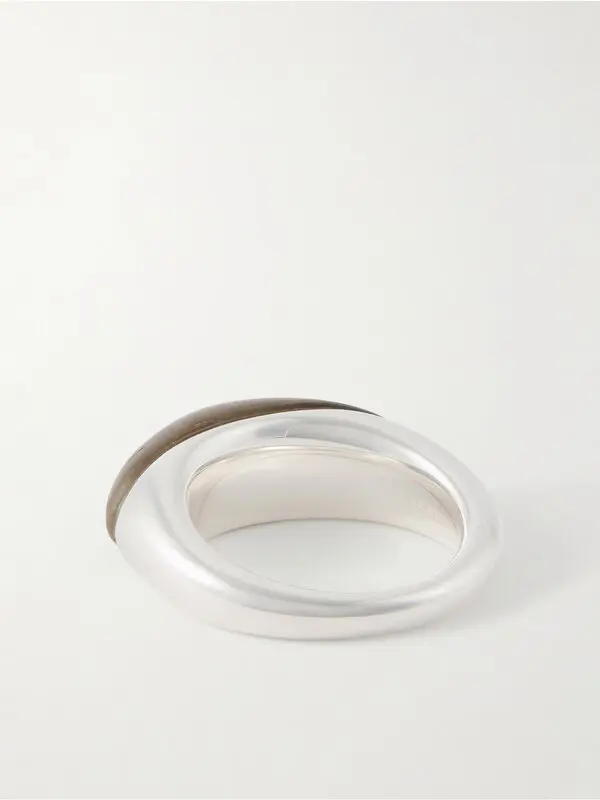 LIÉ STUDIO Beatrice And Quartz Ring - Silver