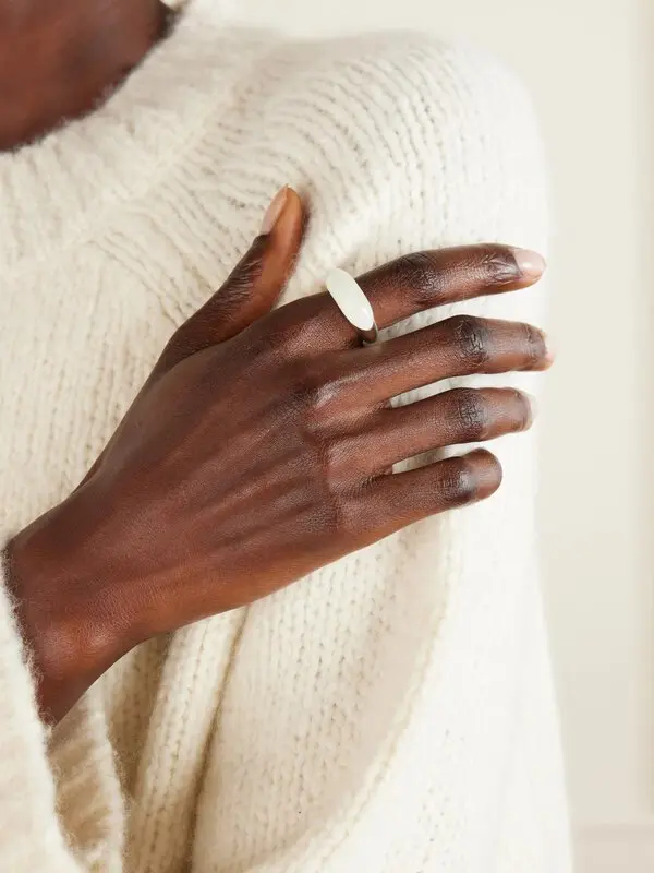 LIÉ STUDIO Beatrice And Serpentine Ring - Silver
