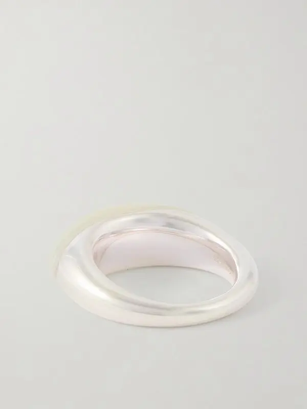 LIÉ STUDIO Beatrice And Serpentine Ring - Silver