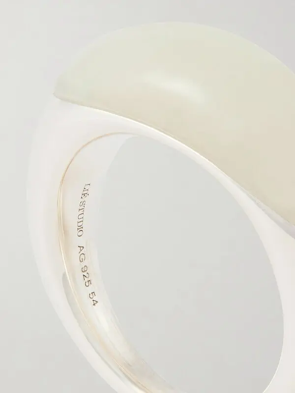 LIÉ STUDIO Beatrice And Serpentine Ring - Silver