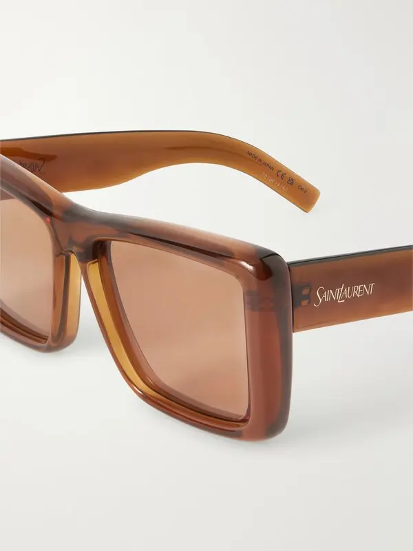 Saint Laurent Sl 900 Howl Square-frame Acetate Sunglasses