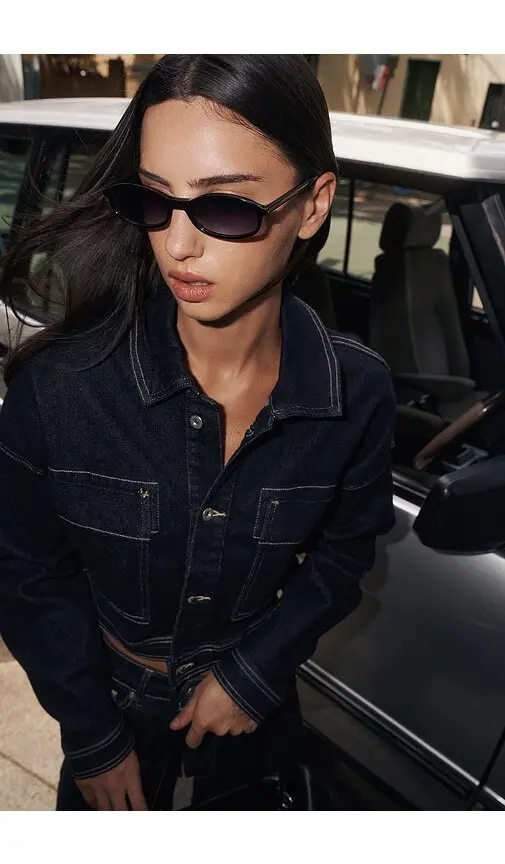 SHEVOKE Gini Sunglasses - Black